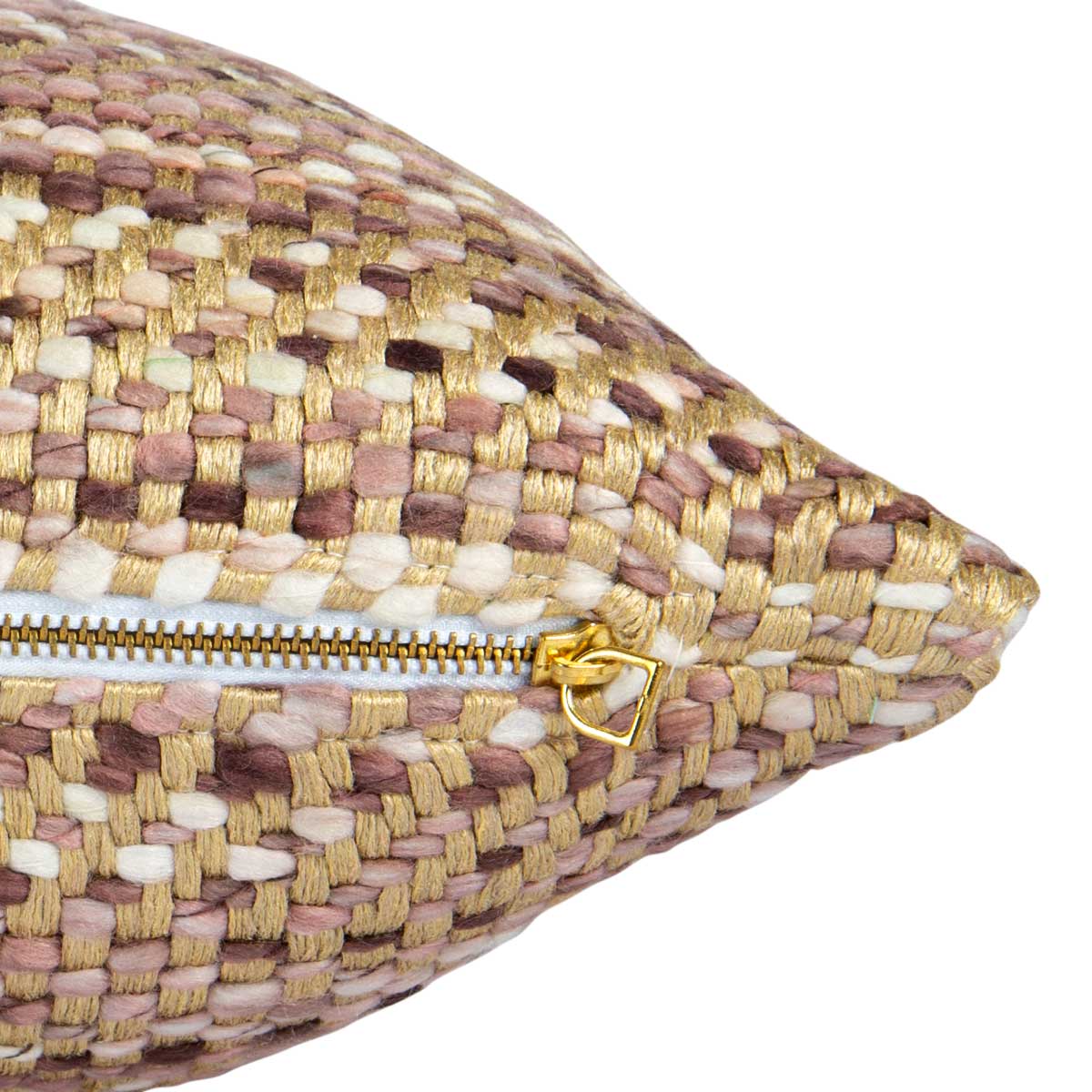 Vibrant Mosaic Multi Woven Cushion - IAAH