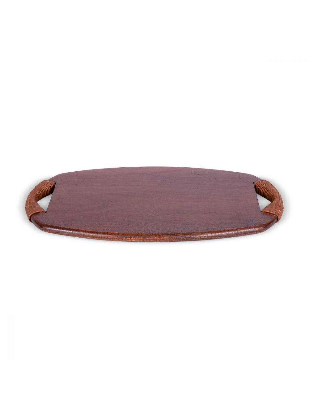 Melinda Leather & Wood Cheese Board | Elegant Serving Accessory