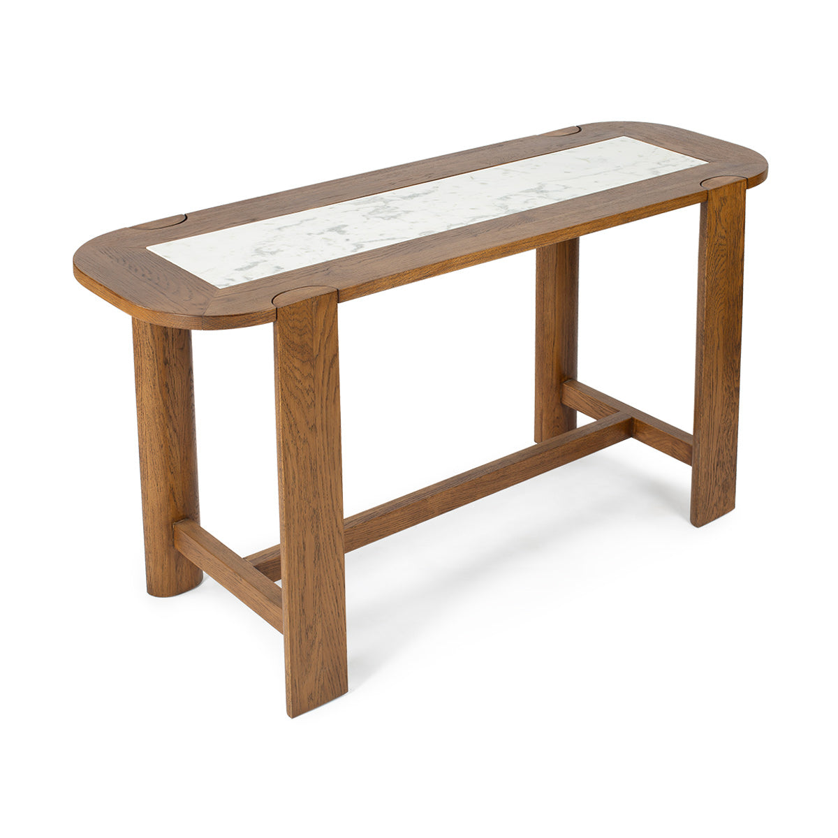 Elliptical Console Table